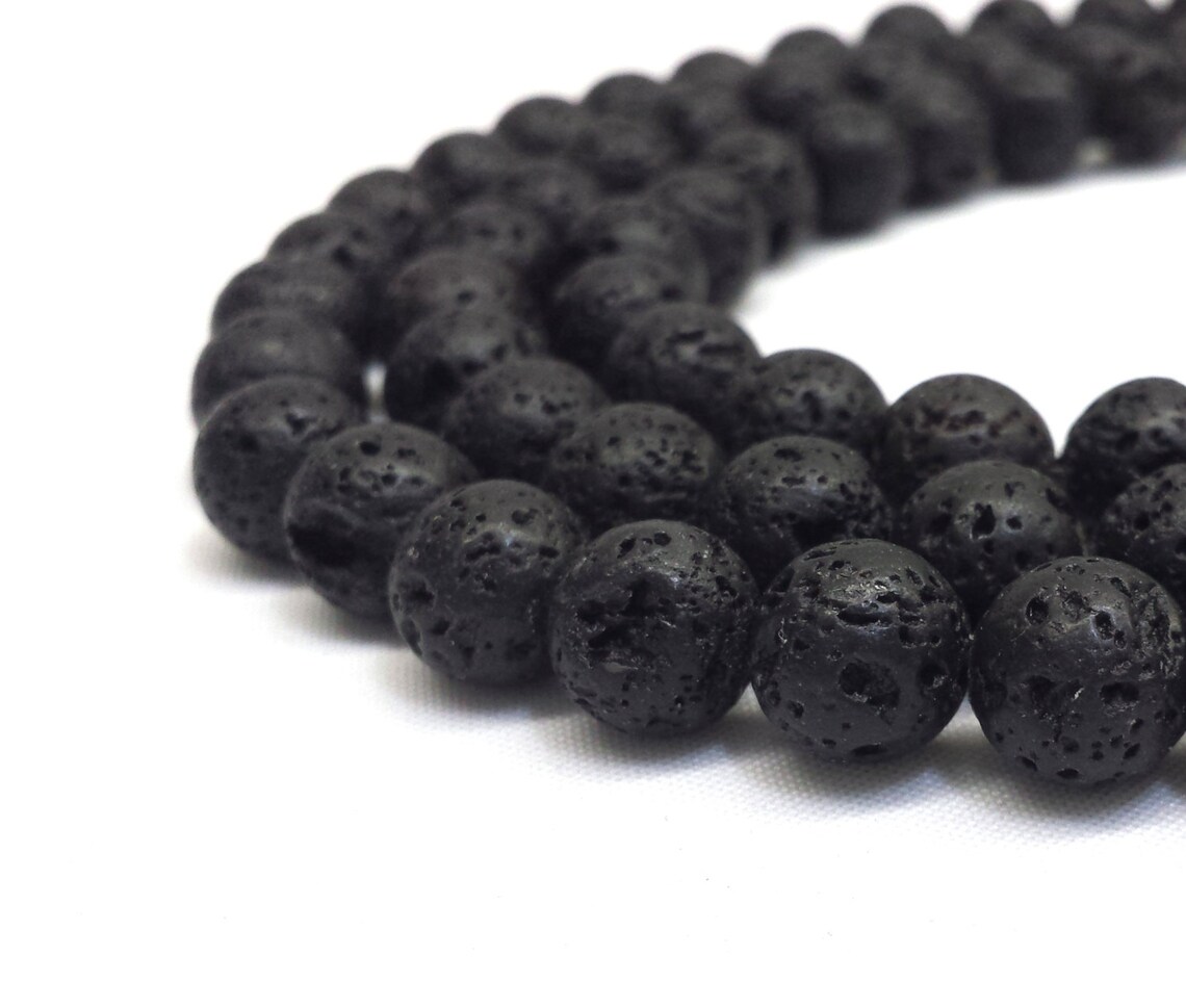 Lava Beads 8mm Lava Beads 8mm Beads 8mm Gemstone Beads - Etsy