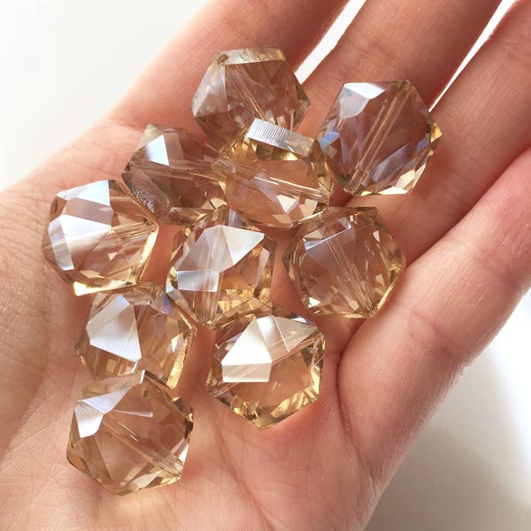 Faceted Beads - Etsy