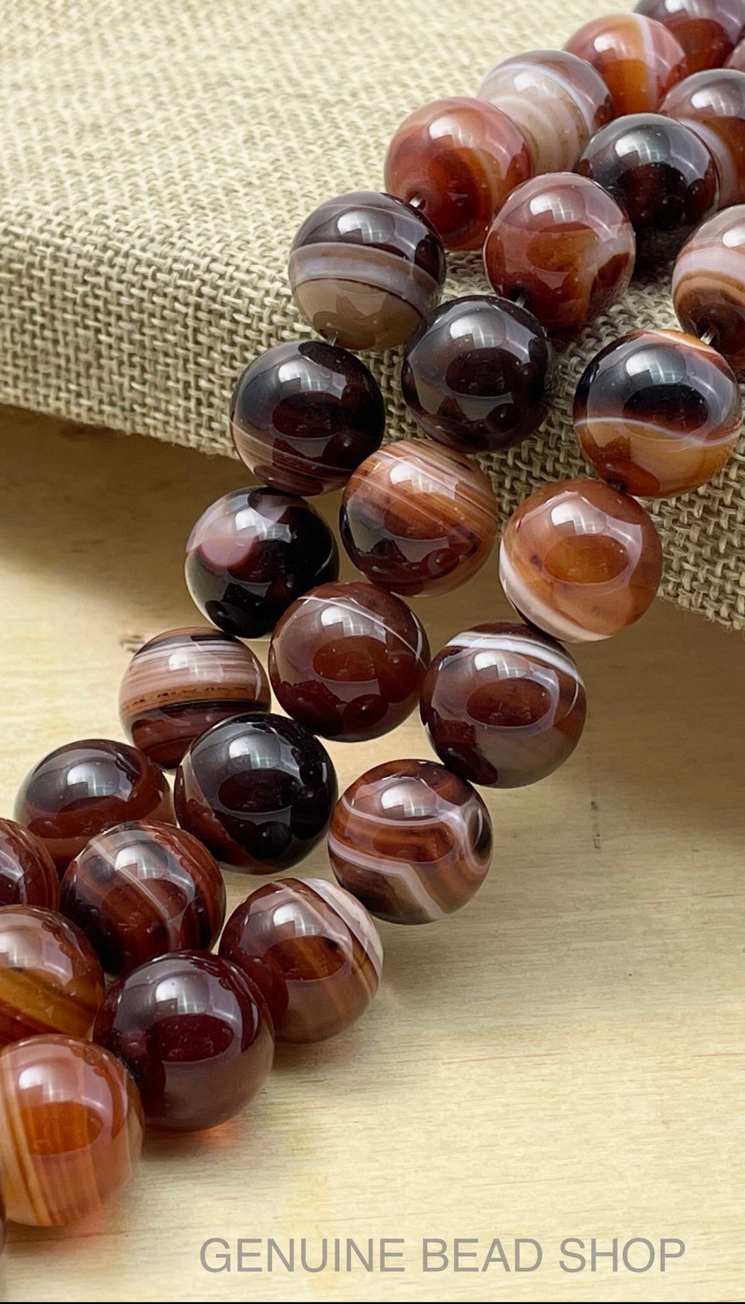 Healing Fancy Agate Dream Agate Sardonyx Agate Crystal Beads 8mm 10mm ...