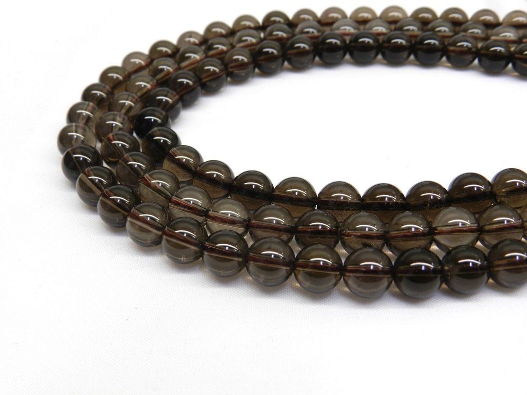 Smoky Quartz, Smoky Quartz Beads, Smokey Quartz Beads, 10mm Beads, 12mm ...