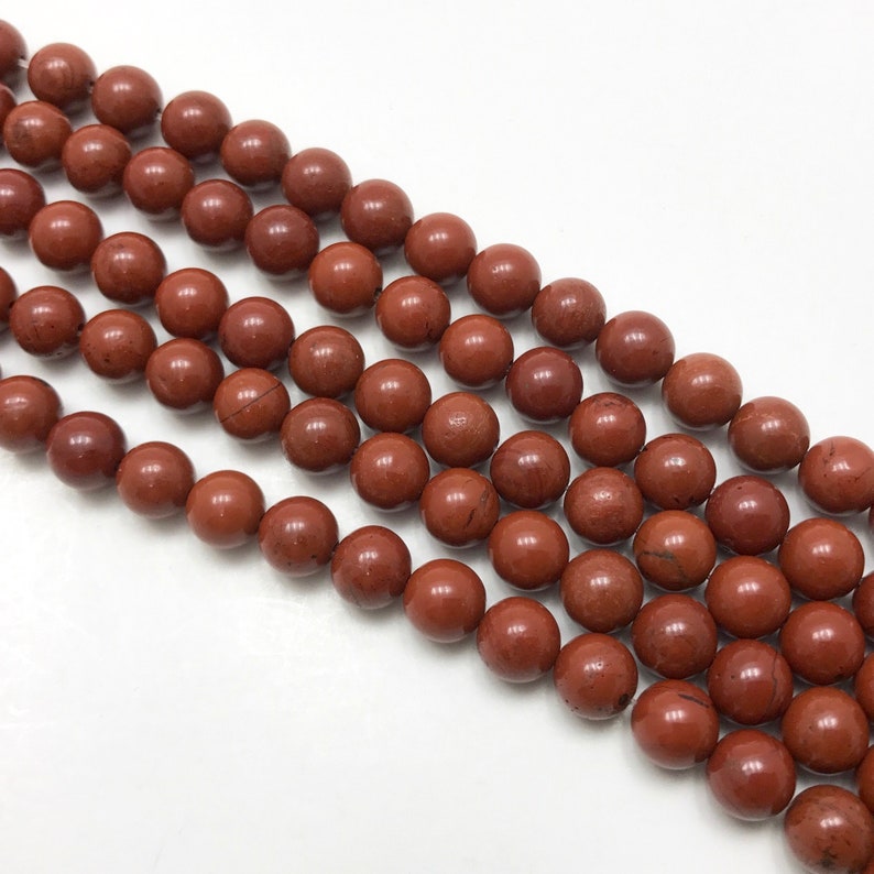 Red Jasper Beads 8mm Beads 8mm Red Jasper Red Beads 8mm - Etsy