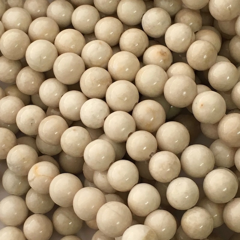 Cream Bead Bracelet - Etsy