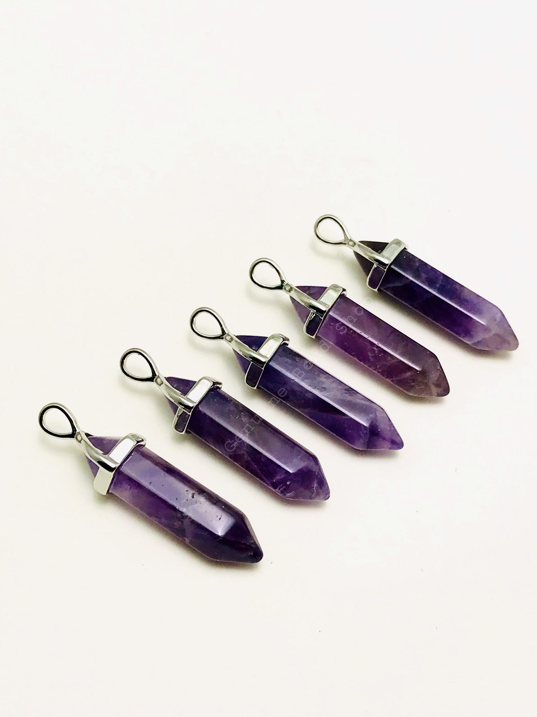 Crystal Pendant Healing Crystal Crystal Point Pendant Stone | Etsy