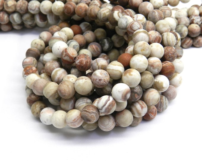 Mexican Crazy Lace Agate, Matte Beads, Crazy Lace Agate Beads, Crazy ...