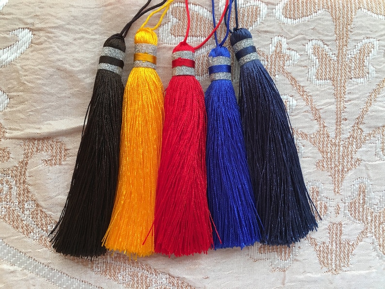 Tassel Silk Thread Tassel Pendant Tassels for Jewelry - Etsy
