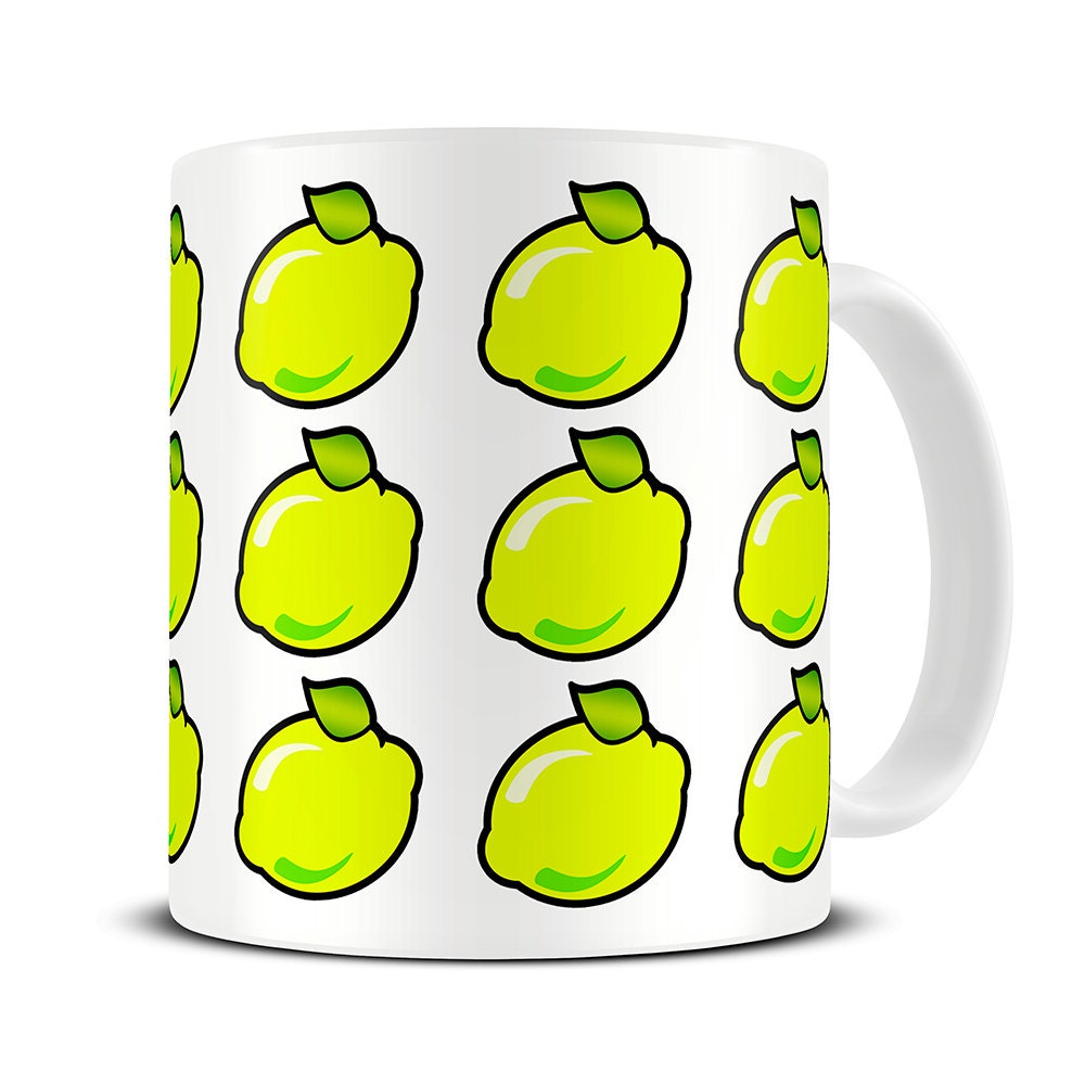 Lemon Mug - Kitchen Decor - Coffee Mug - Housewarming Gift - Retro ...