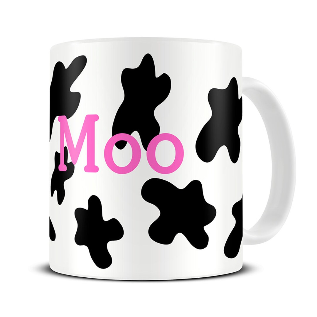 Cow Mug Personalised Cow Print Coffee Mug Cow Gifts MG212 - Etsy