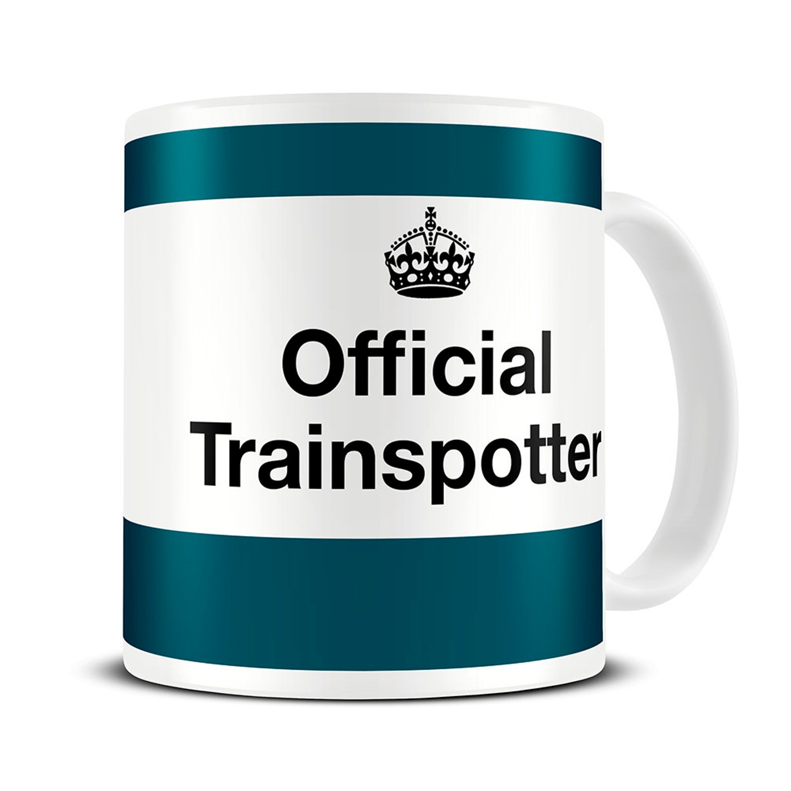 Official Trainspotter Coffee Mug Funny Train Mug Railway - Etsy UK