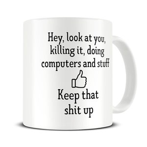 Computer Science Gift, Computer Gifts, Computer Mug, Software Engineer ...