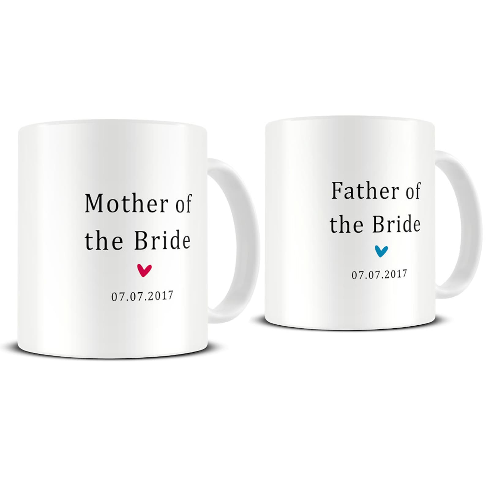 Wedding Mug Set Mother of the Bride Gift Mother of the | Etsy UK