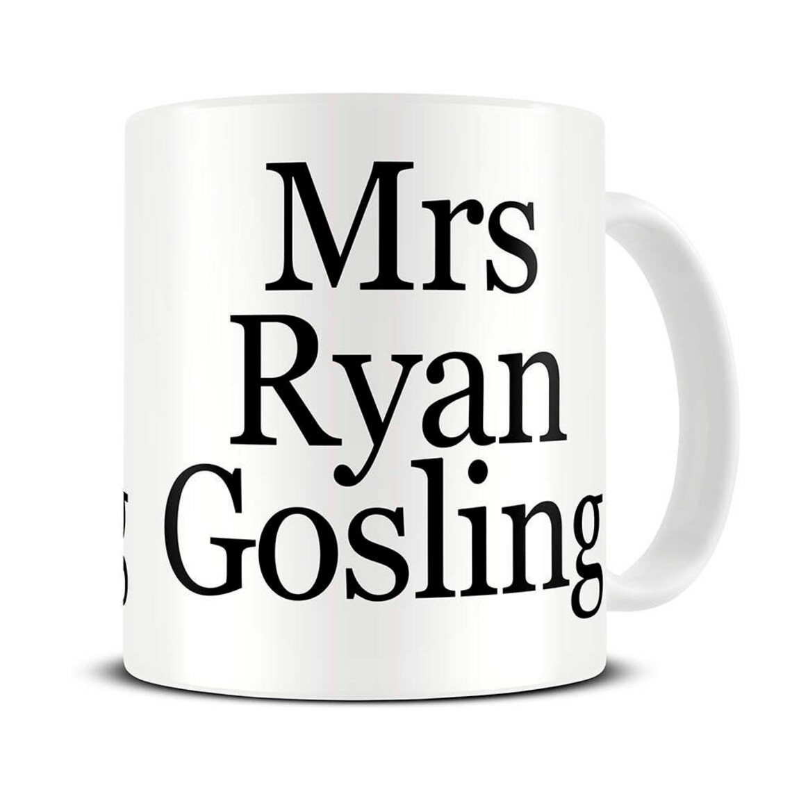 Mrs Ryan Gosling Mug Funny Mugs Best Friend Gift Coffee - Etsy UK