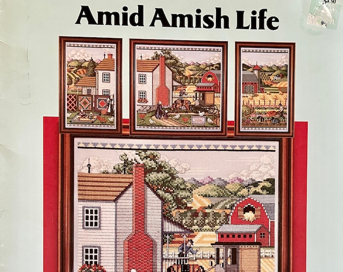 Amid Amish Life Counted Cross Stitch Pattern - Etsy