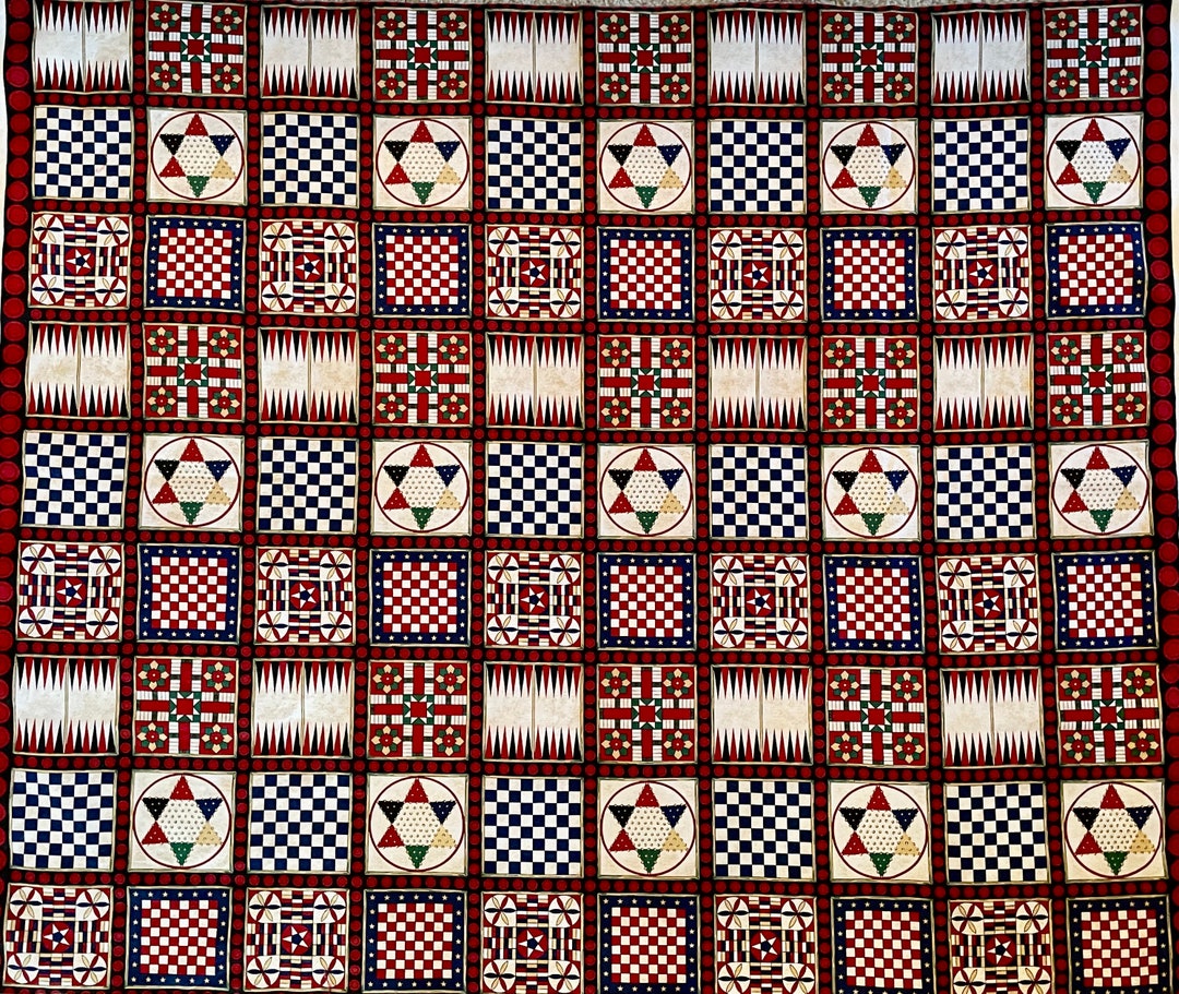 Board Game Vintage Fabric 1 Yard - Etsy