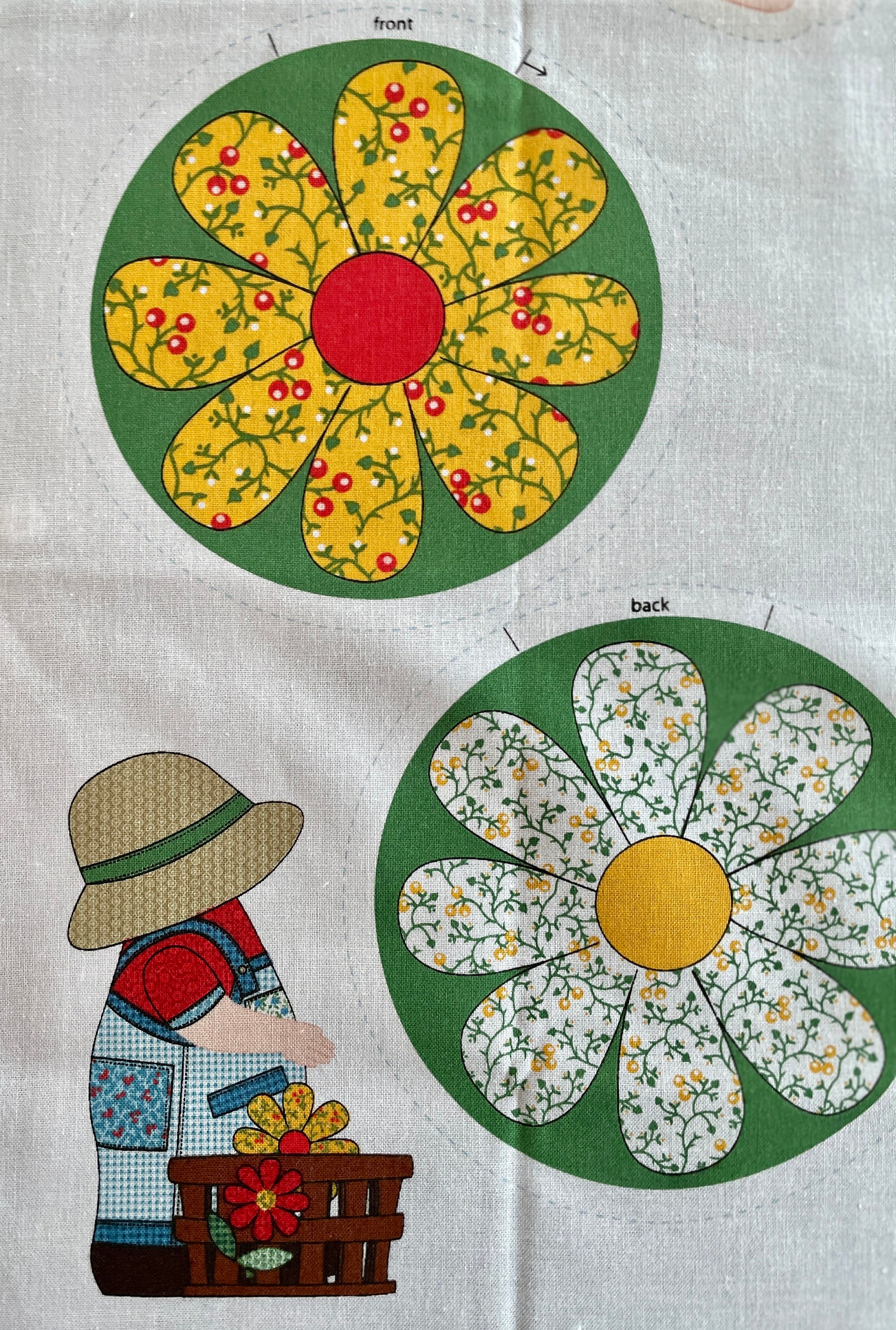 Sunny Boy Sam Pillow Fabric Panel - Etsy