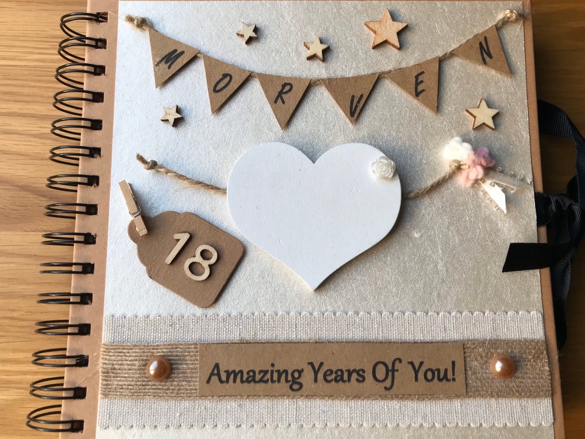 Handmade Keepsake Album-memory Keepsake Album-16th 18th 21st - Etsy