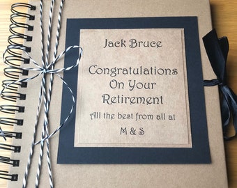 Retirement Memory Book - Etsy