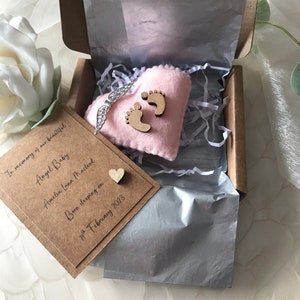 Baby Loss Heart Memory Box, Twin Miscarriage Remembrance, Personalised ...