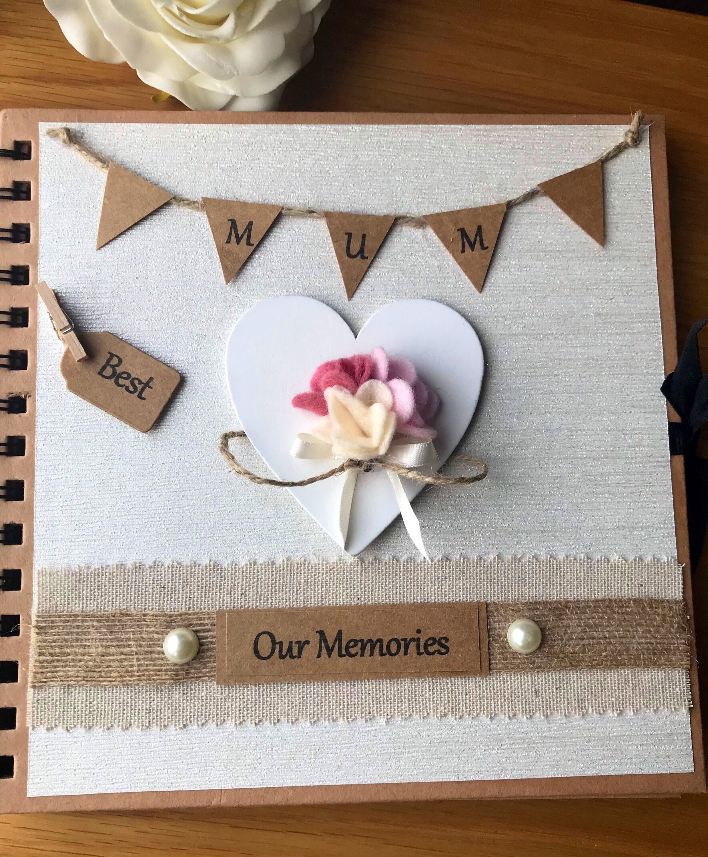 Mothers Day Gift Album-moms Birthday Gift-handmade Keepsake - Etsy UK