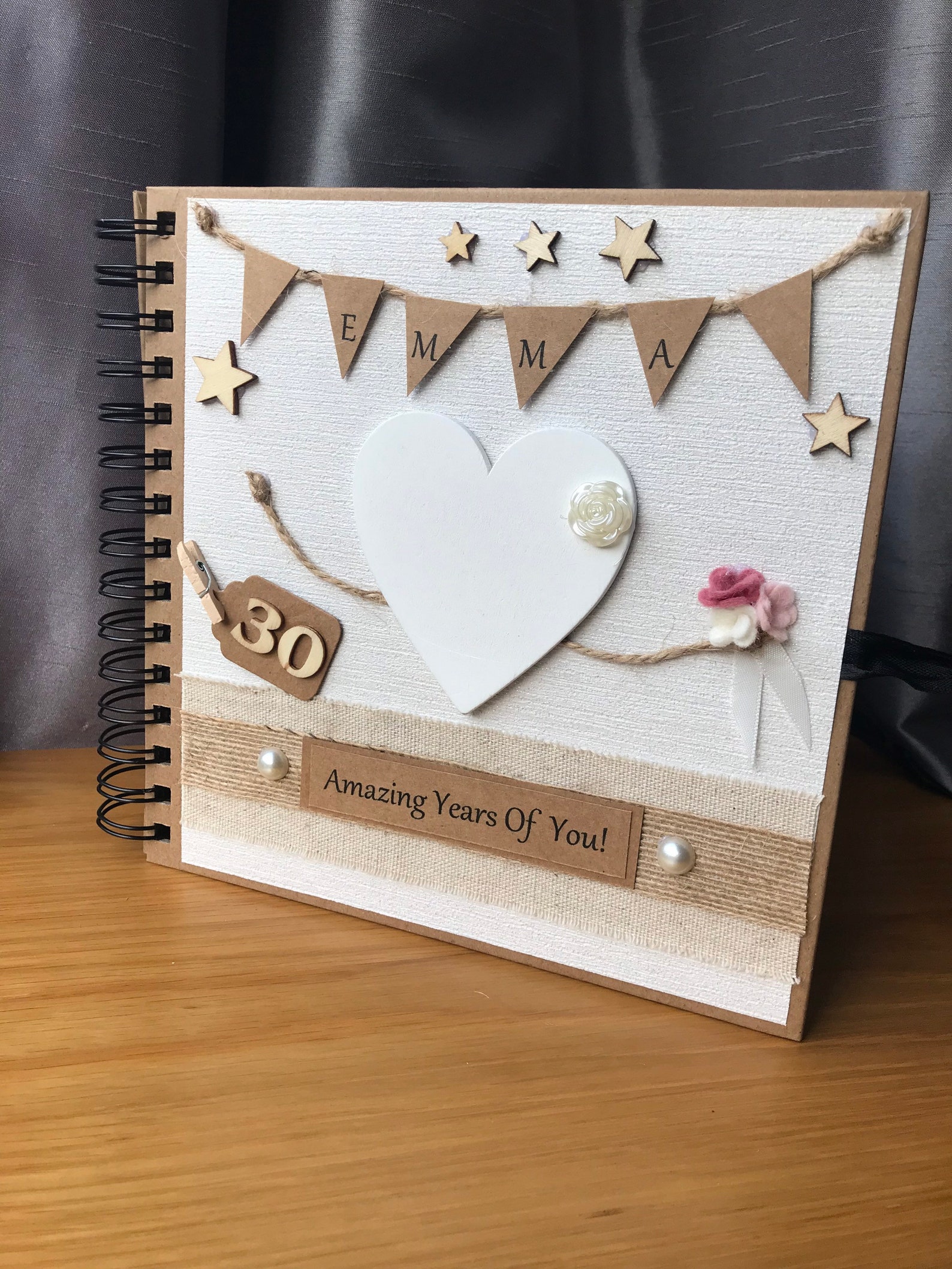 Handmade Keepsake Album-memory Keepsake Album-16th 18th 21st - Etsy