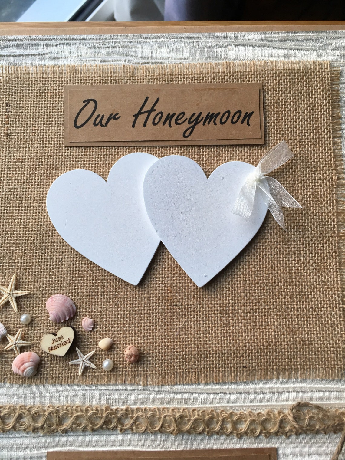 Honeymoon memory album/couples memory keepsake album/holiday | Etsy