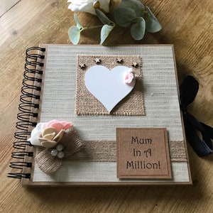 Mum in a Million Photo Album-new Mum Gift-mothers Day Keepsake Album ...