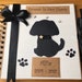 Cat/dog Memory Book, Personalised Pet Keepsake Album, Custom Cat/dog ...