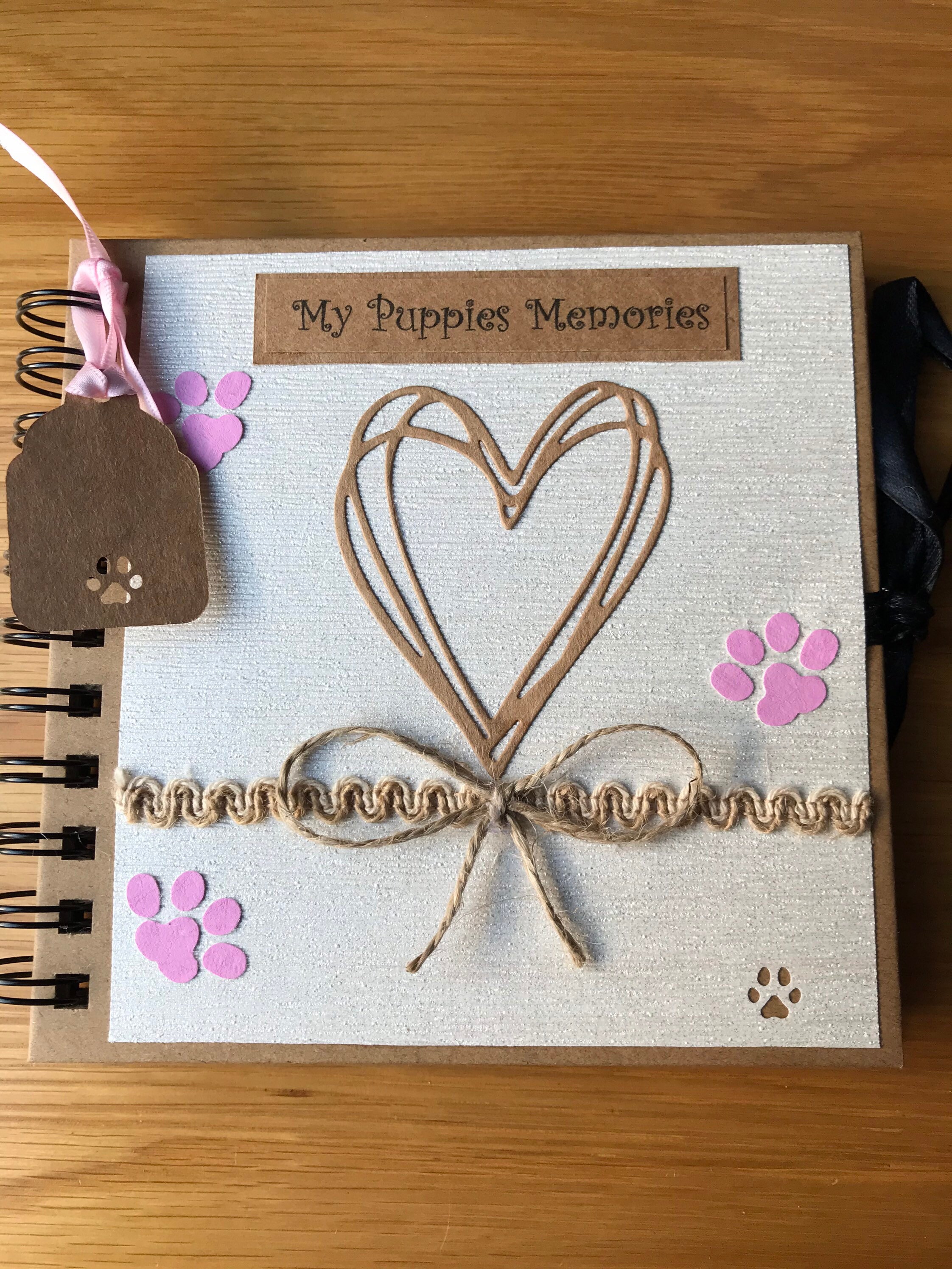 Mini Puppy Growth Journal-puppy Keepsake Memory Book-breeders - Etsy