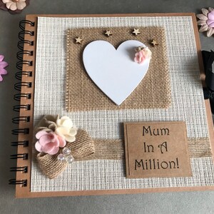 Mum in a Million Photo Album-new Mum Gift-mothers Day Keepsake Album ...
