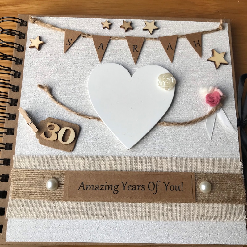 Birthday Photo Album - Etsy