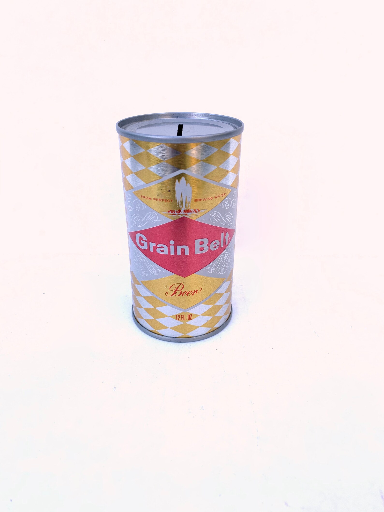 Vintage Grain Belt BEER Fake Beer Can Piggy Bank12oz Metal - Etsy