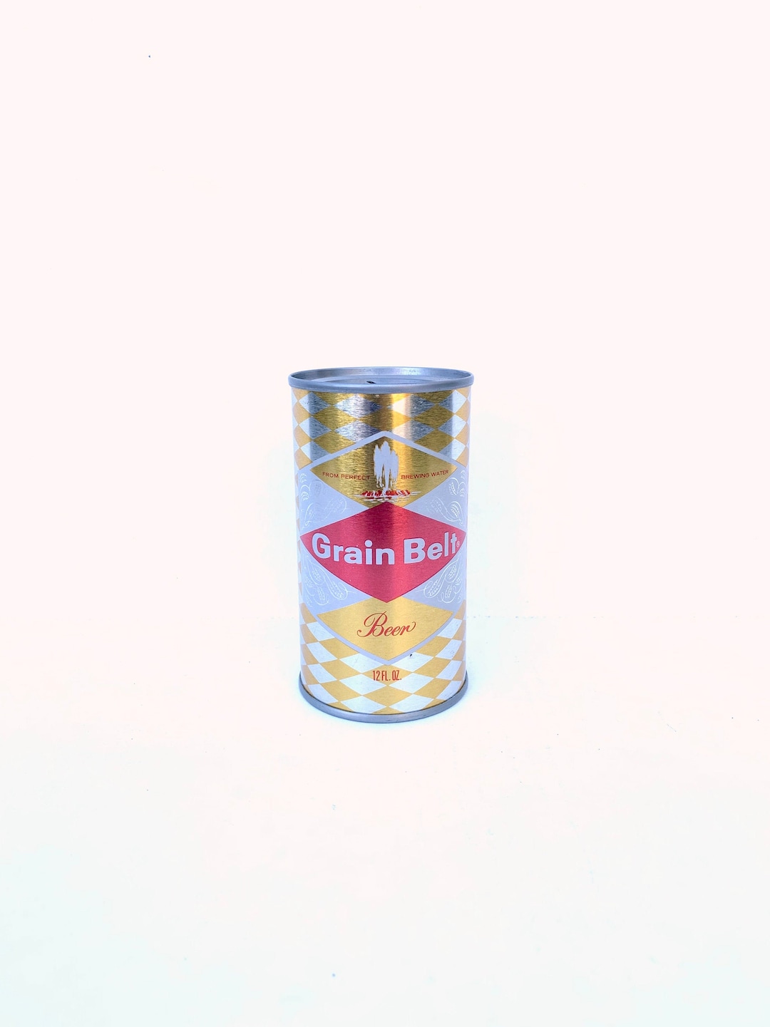 Vintage Grain Belt BEER Fake Beer Can Piggy Bank~12oz Metal Beer Can W ...