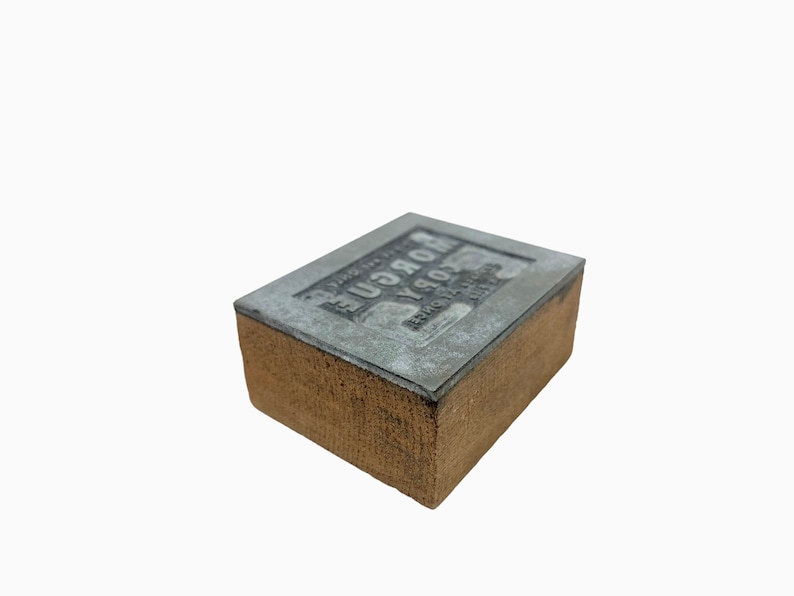 Vintage "morgue Copy" Letterpress Printing Block, Rare Find - Etsy