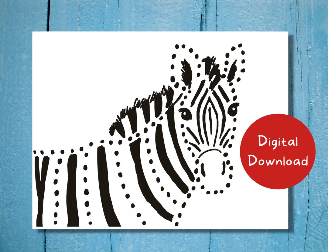 Dot Drawings: African Animals - Drawing With Dots - Dot to Dot - Ocean ...