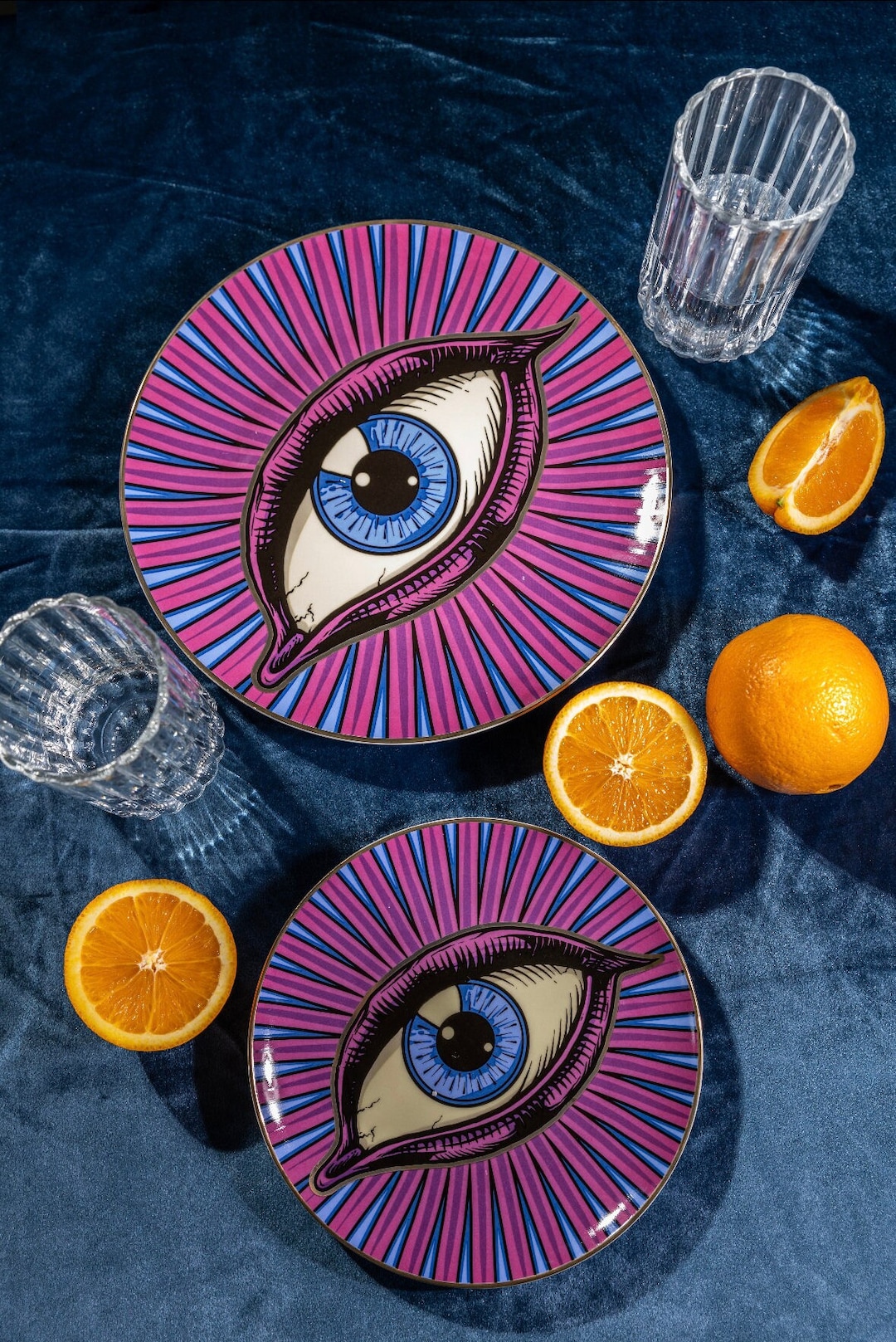 Iconic Eye Salad/ Dinner Plate - Etsy
