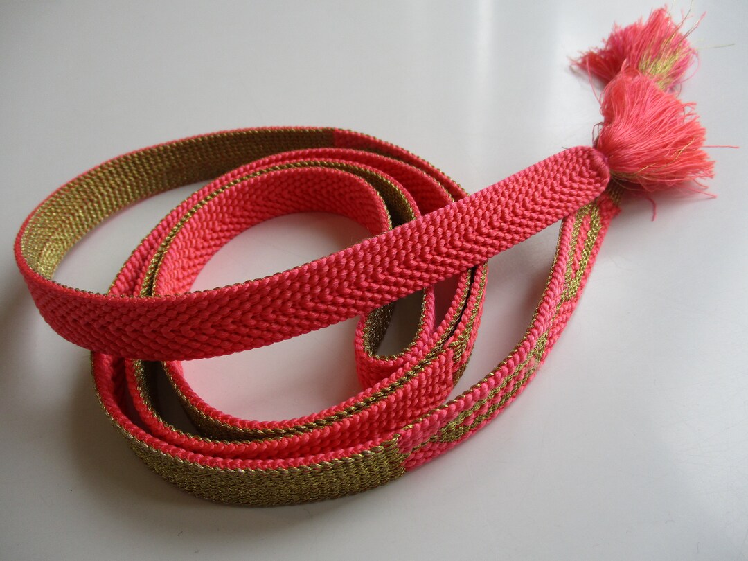 Japanese - Obijime - Accessories - Belt - Flat - 151 X 1.6 Cm ...