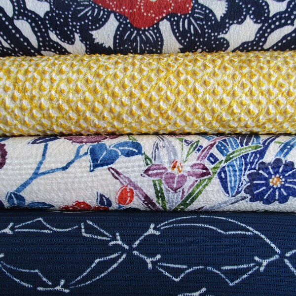 Kimono Fabric Scraps - Etsy