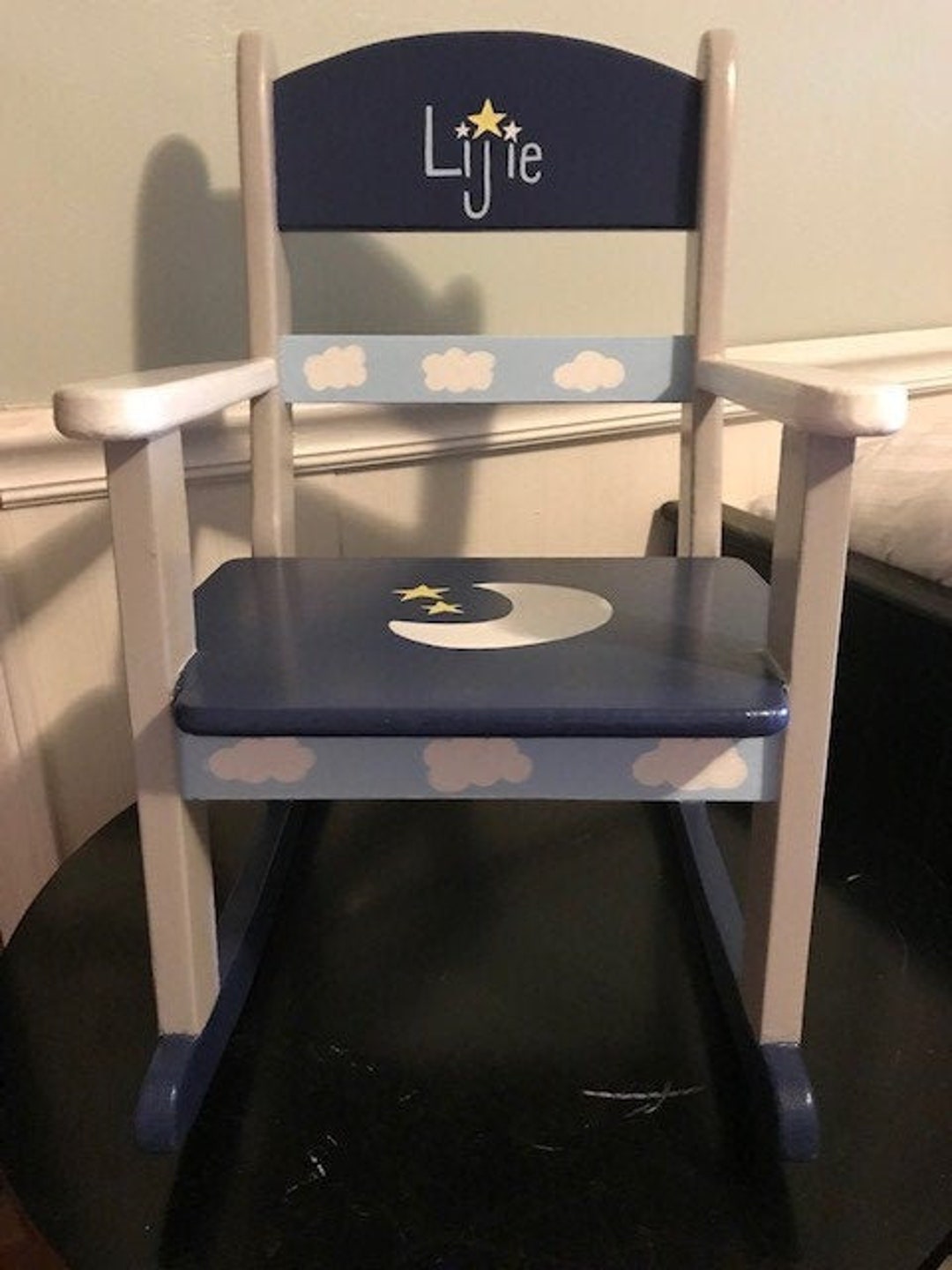 Personalized Child's Rocking Chair: Goodnight Moon - Etsy
