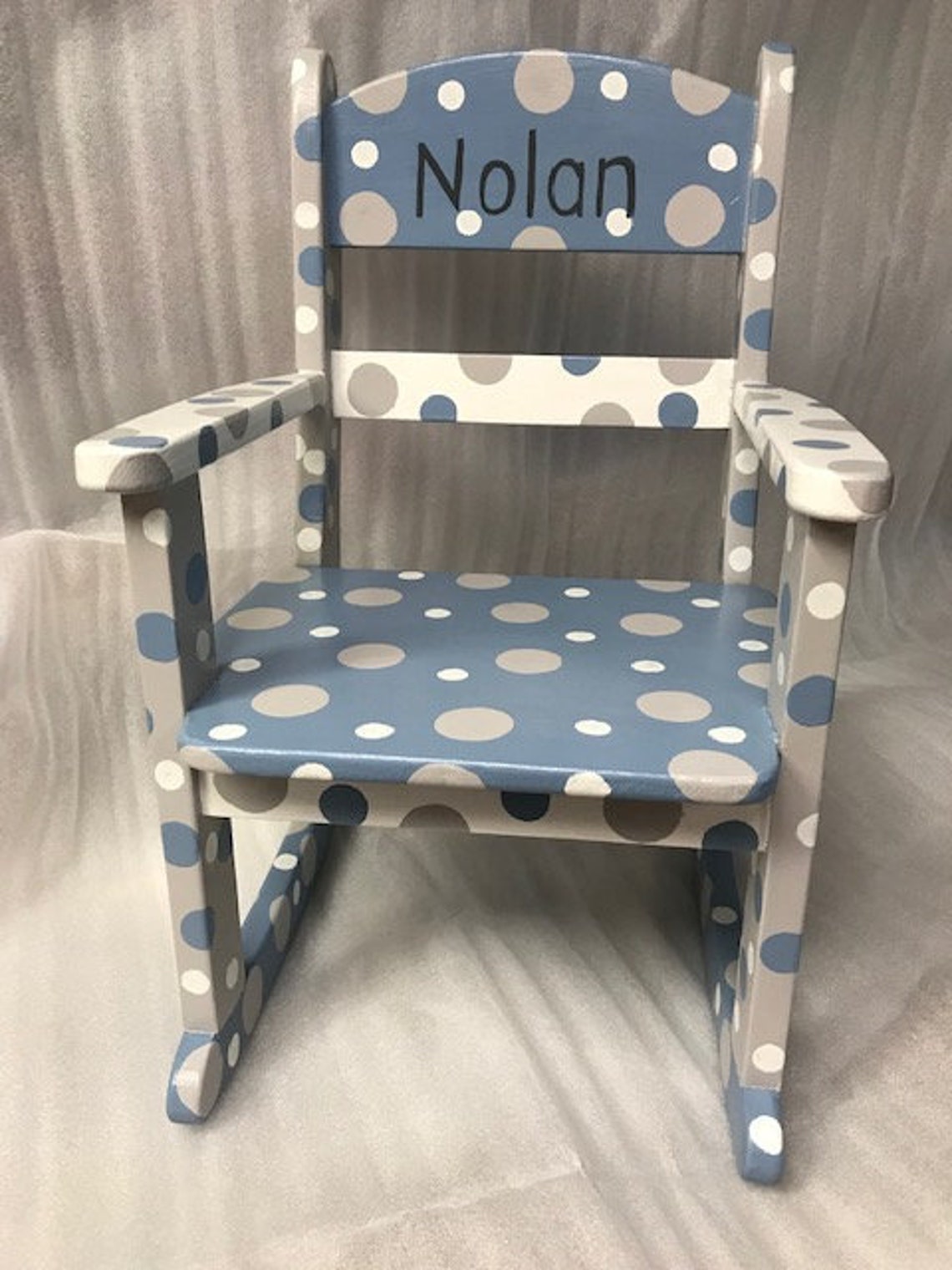 Child's Rocking Chair LITTLE BOY BLUE | Etsy