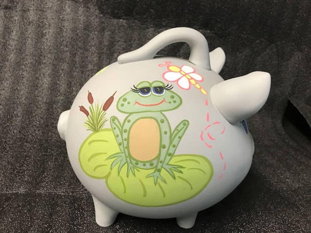 Piggy Bank: Fannie Frog - Etsy
