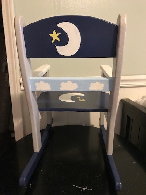 Personalized Child's Rocking Chair: Goodnight Moon | Etsy
