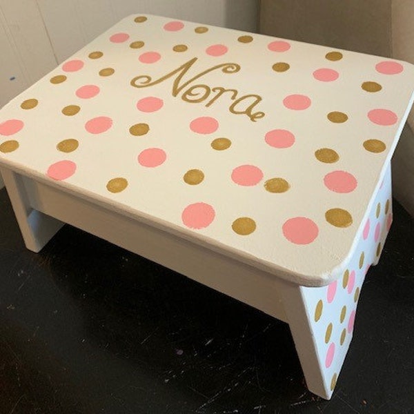 Gold Step Stool - Etsy
