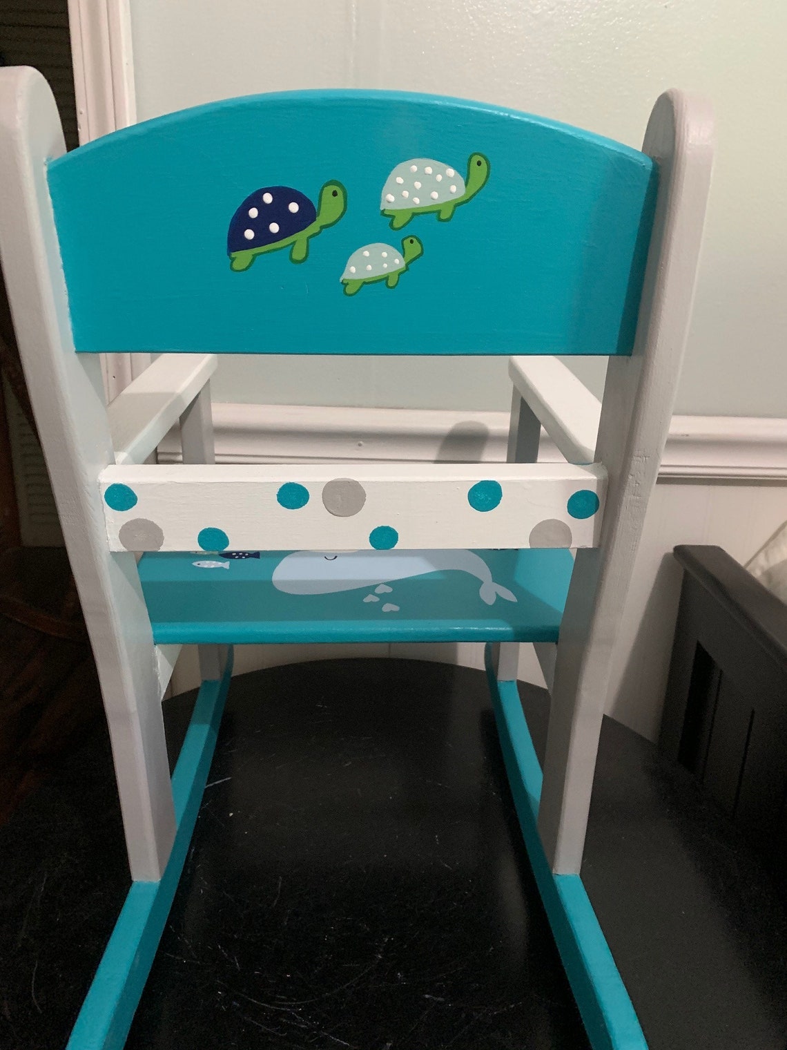Child's Rocking Chair Otto the Octopus & Friends | Etsy