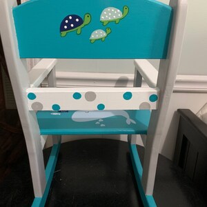 Child's Rocking Chair OTTO the OCTOPUS & FRIENDS - Etsy