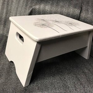 Child's Single Step Stool Wish Upon a Dandelion FREE SHIPPING - Etsy