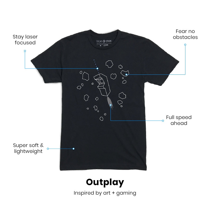 Space Arcade Game T-shirt for Gamers Video Game Shirt for - Etsy