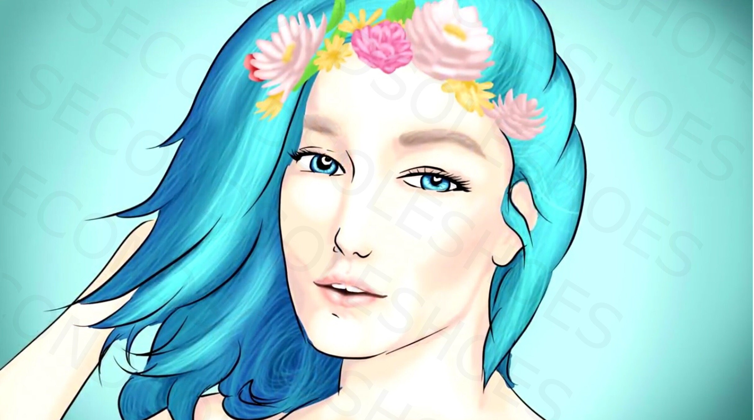 Hand-drawn DIGITAL Drawing/painting Commission - Etsy