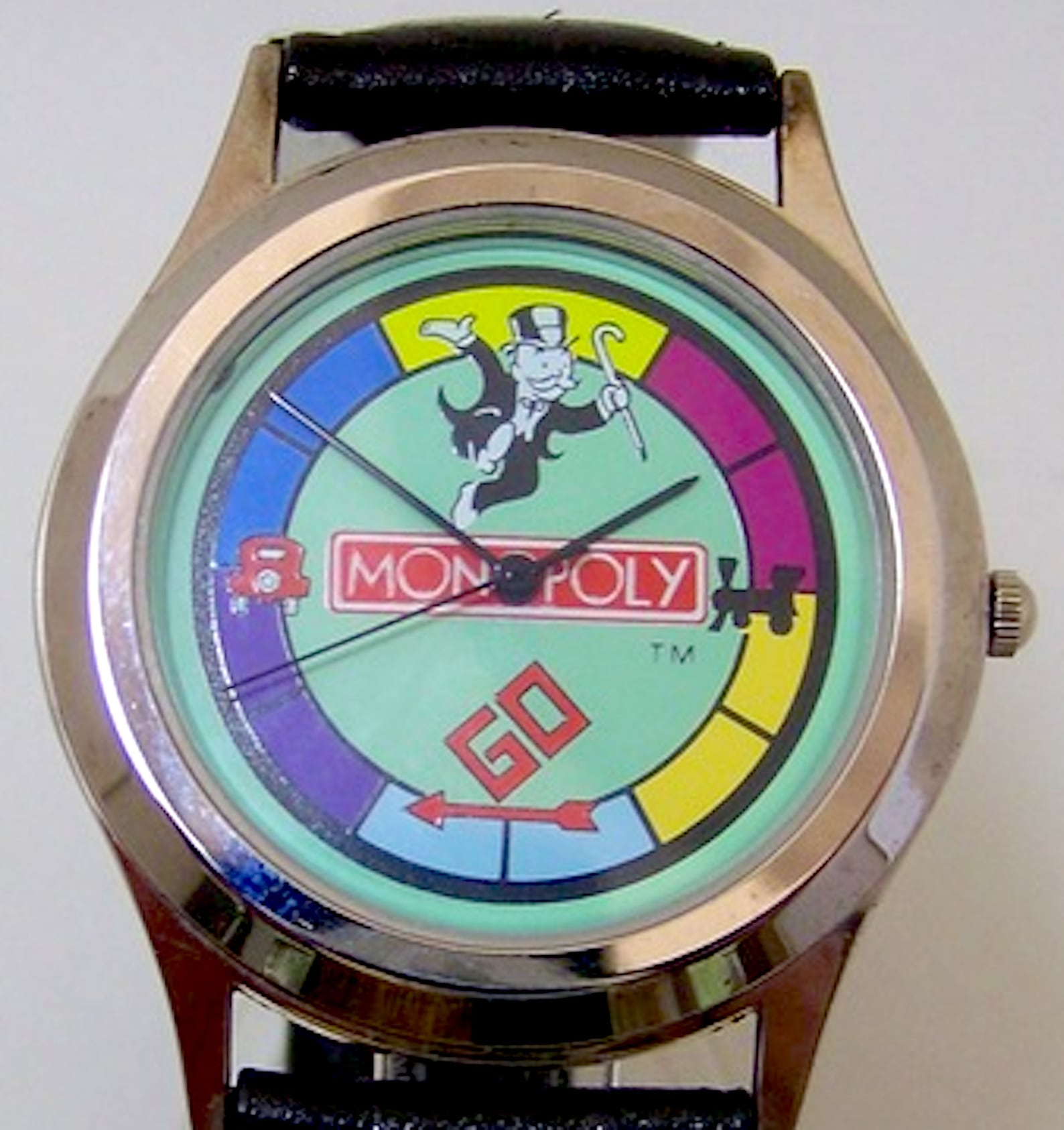 Monopoly Game Watch Set Colorful Board Vintage Collectors Wristwatch - Etsy