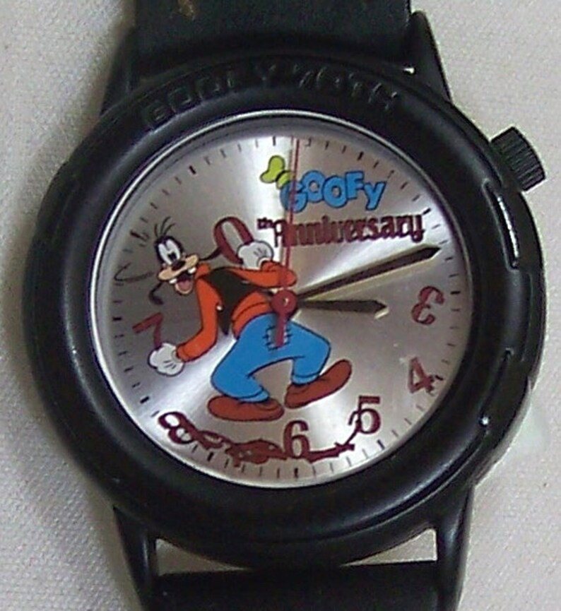 Goofy Watch Car With Driver's License and Citation Set LE Wristwatch ...