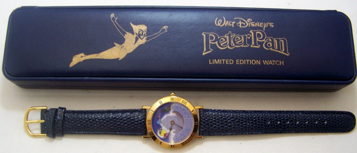 Peter Pan Pedre Watch Walt Disney Rotating Characters | Etsy