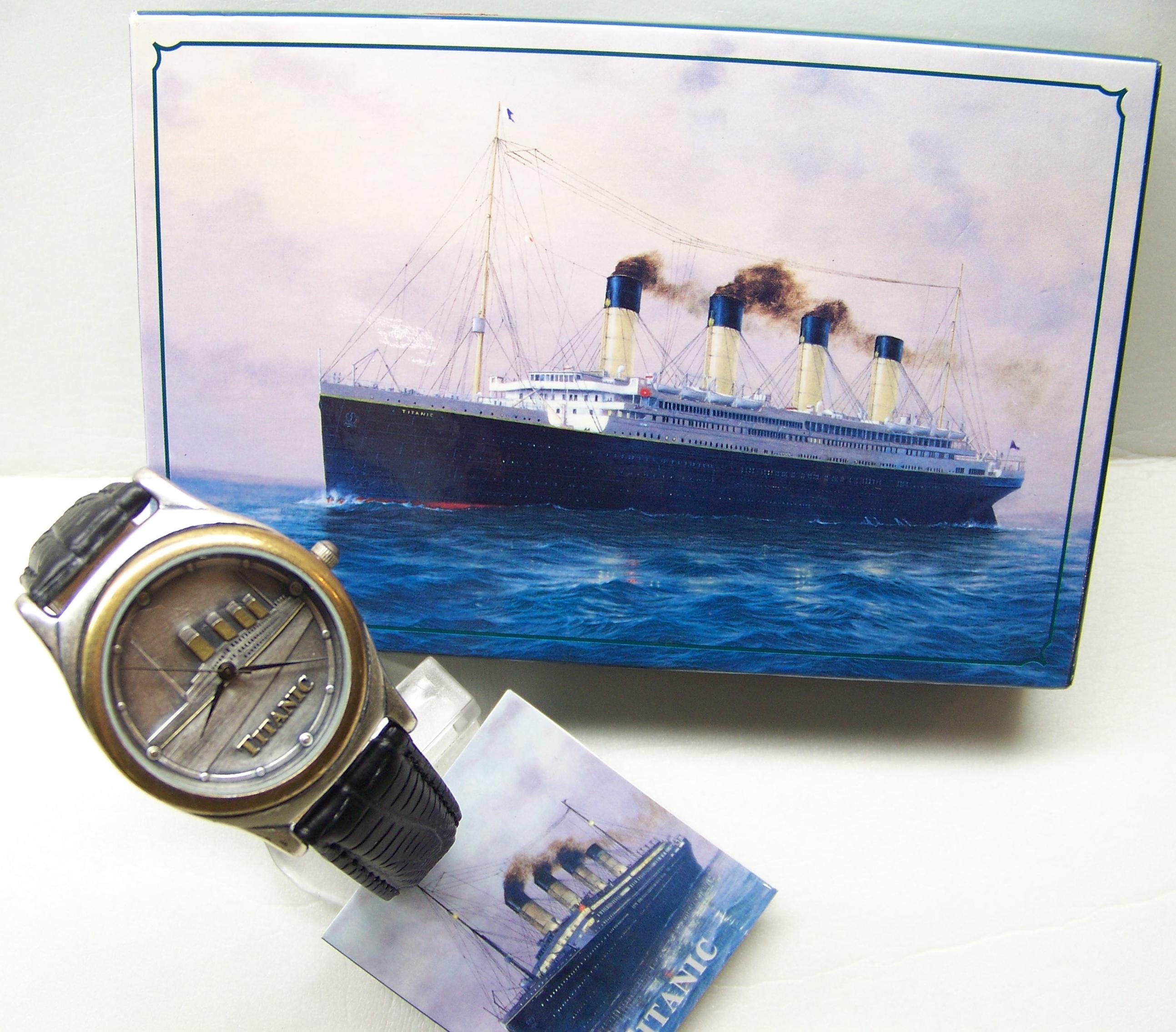 Fossil RMS Titanic Watch Vintage Collectors Ship Lmtd Ed Wristwatch - Etsy
